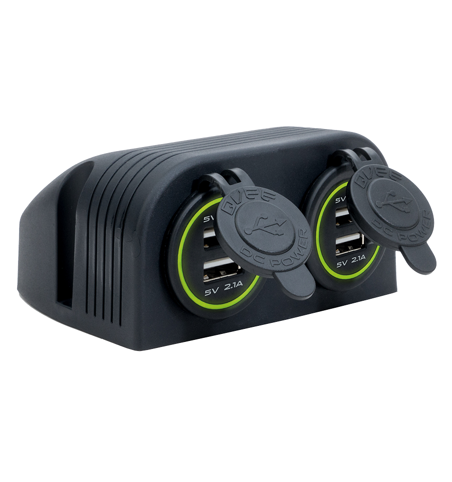 QVPSSM2UU Twin Surface Mount Dual USB Socket | QVEE - Automotive ...